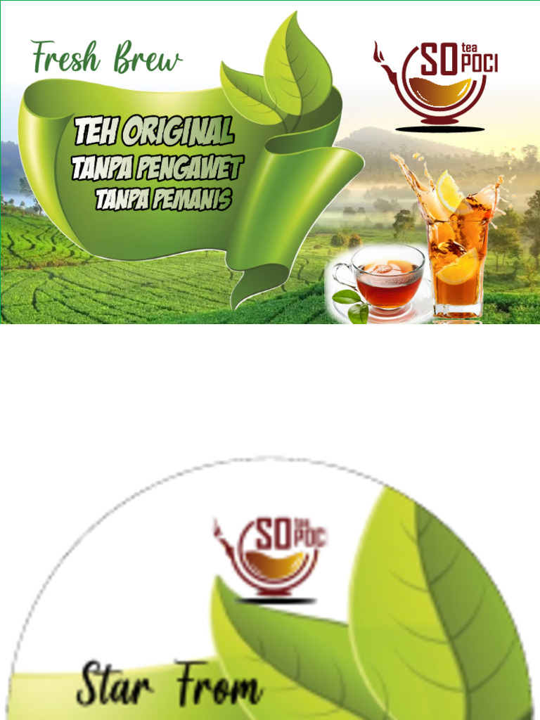 Fresh Brew: Authentic Tea & Coffee Options | PDF