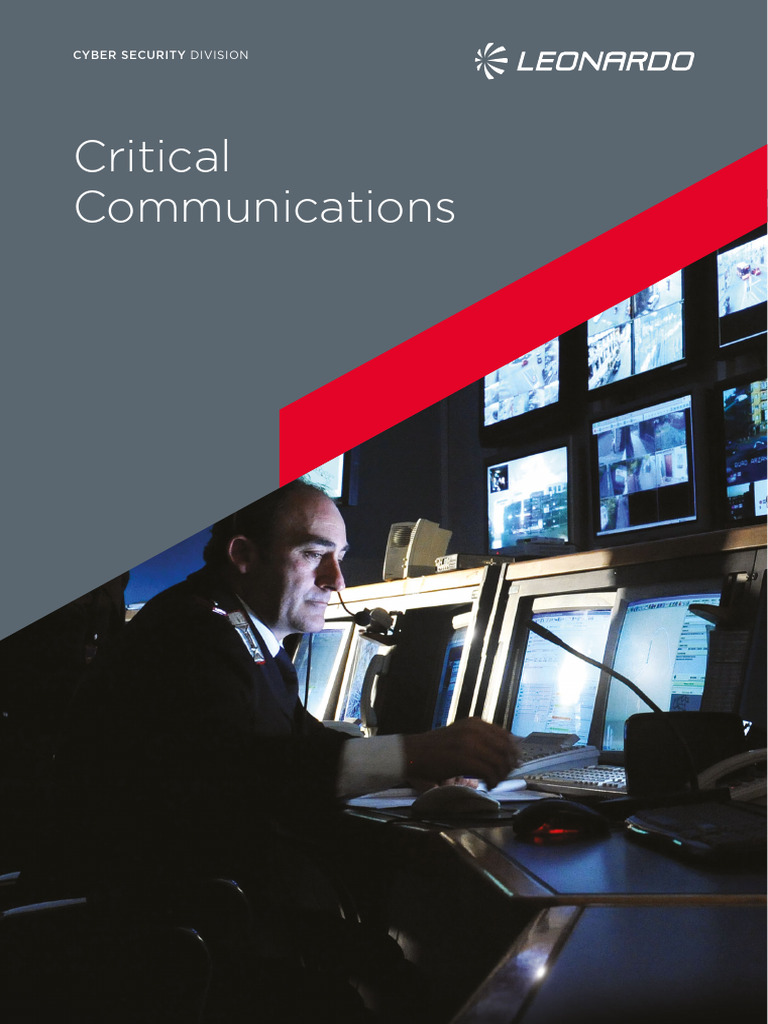 Critical Communications Leonardo | PDF | Computer Network | Broadband