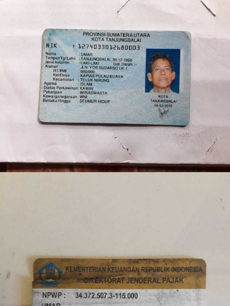 KTP Dan NPWP Direktur | PDF