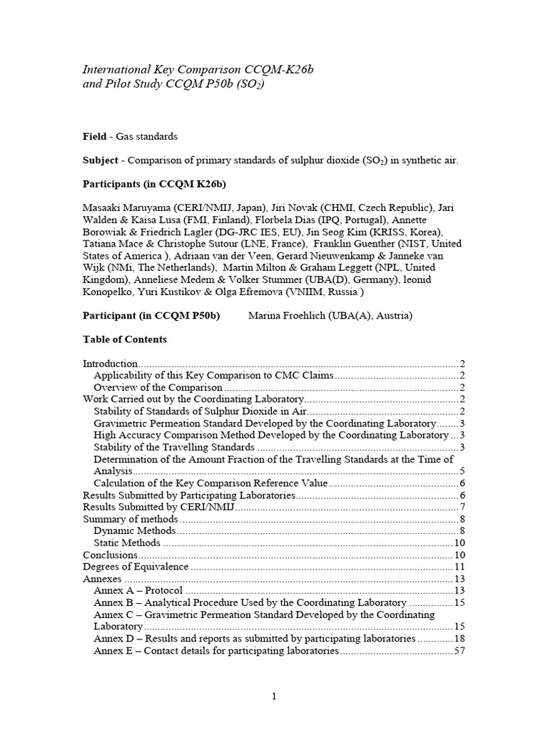BIPM- flow measurement | PDF | Mole (Unit) | Gases