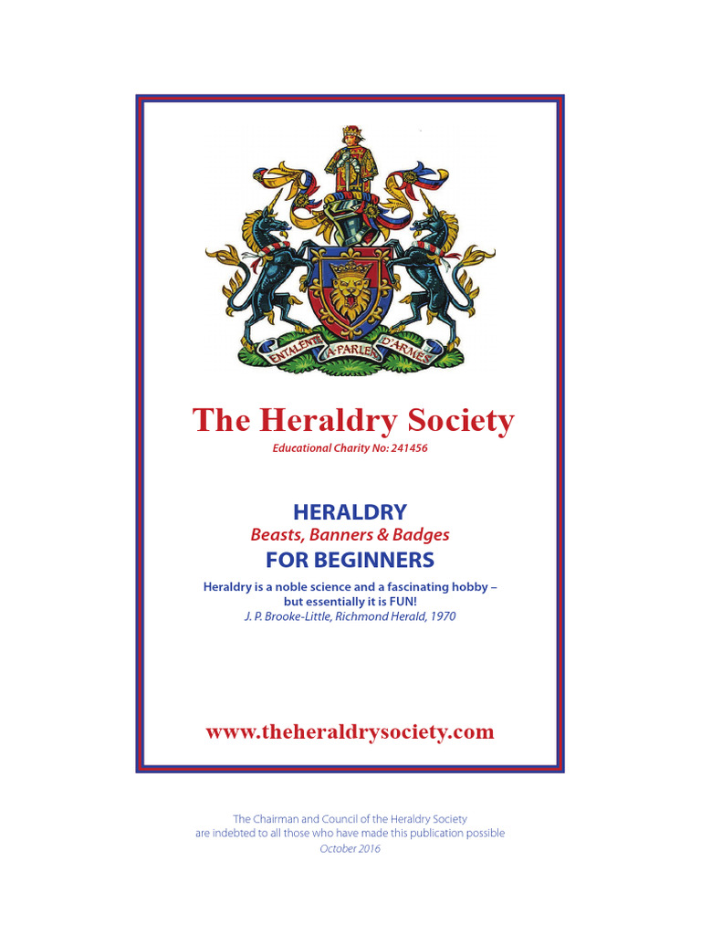 WP Contentuploads201803heraldry For Beginners PDF | PDF | Heraldry ...