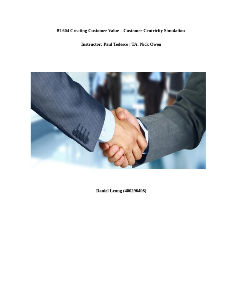 Customer_Centricity.docx | PDF | Customer Relationship Management ...