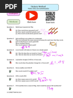 Unitary Method Practice Questions | PDF