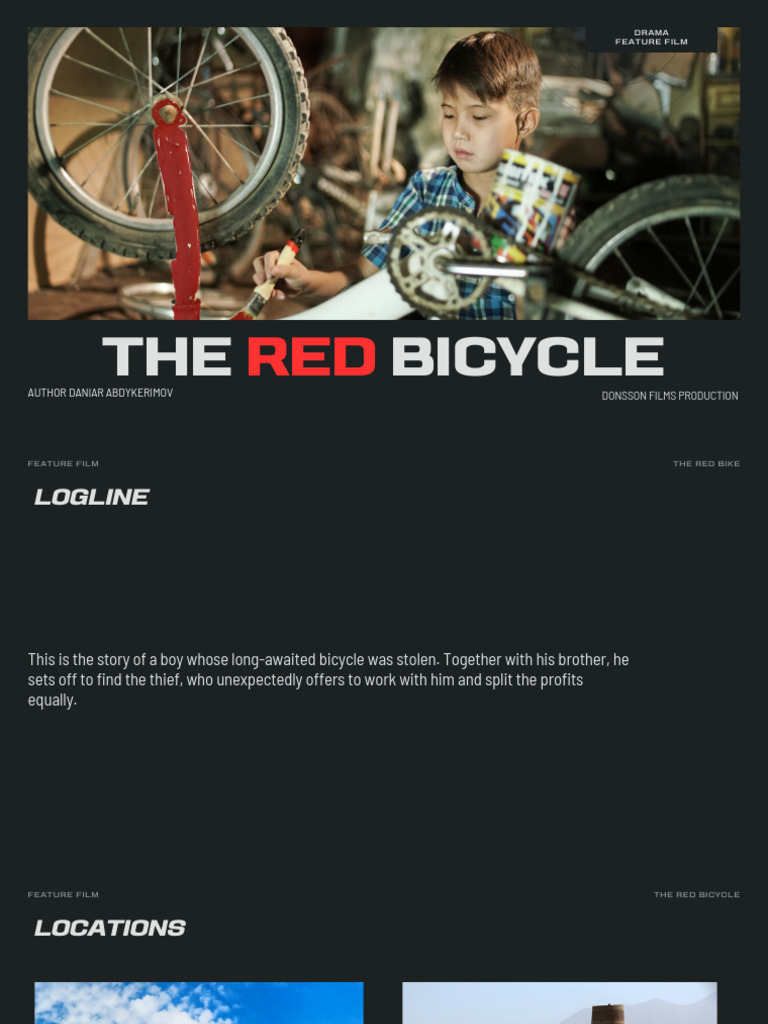 The Red Bicycle Locations and Cast | PDF | Theft | Crimes