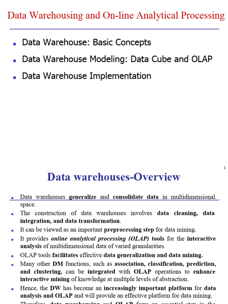 Warehouse | PDF | Data Warehouse | Database Index
