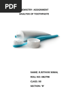 Toothpaste Abrasive List | PDF | Mouth | Dentistry