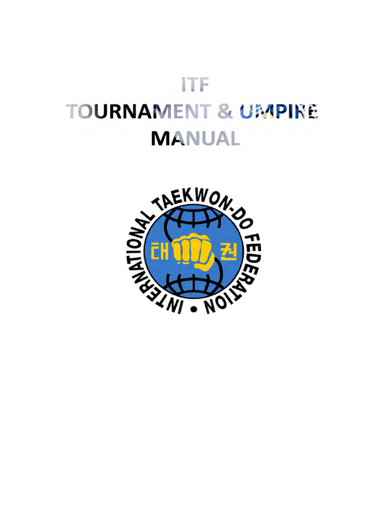 ITF Umpire Rules 2015 | PDF | Referee
