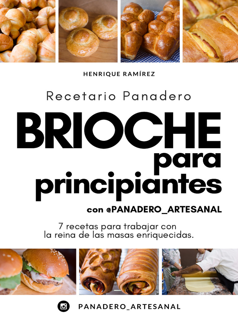 Recetario Brioche PP 2020 | PDF | Panes | Mantequilla