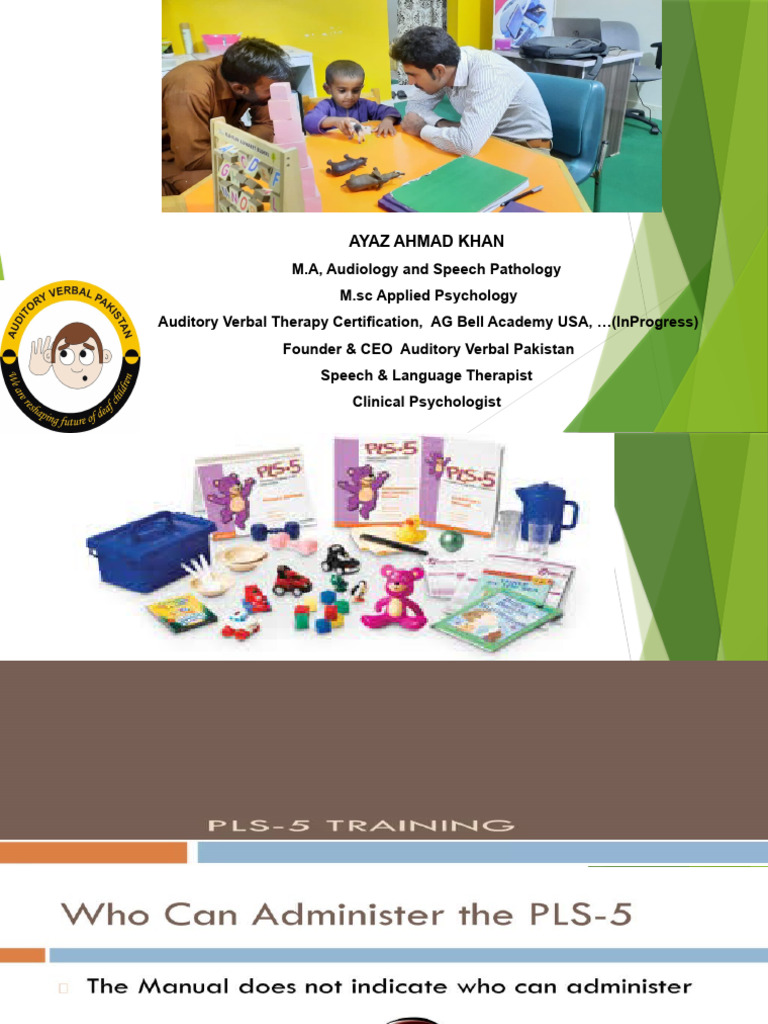 PLS-5 PPT | PDF