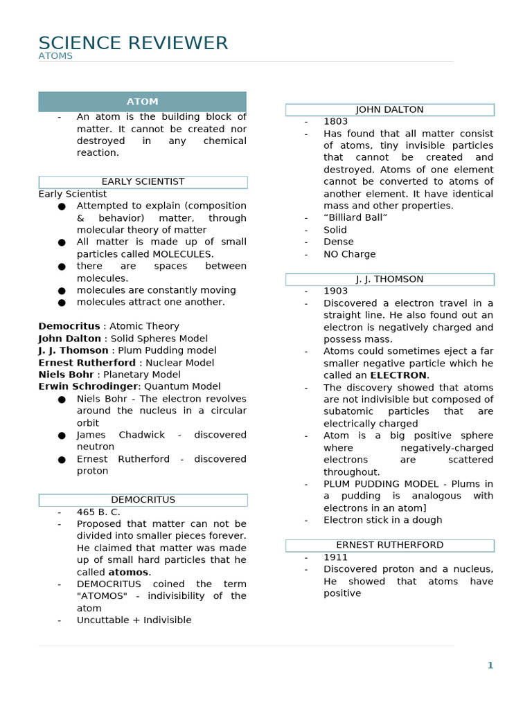 2nd Science Reviewer | PDF | Chemical Bond | Chemical Polarity