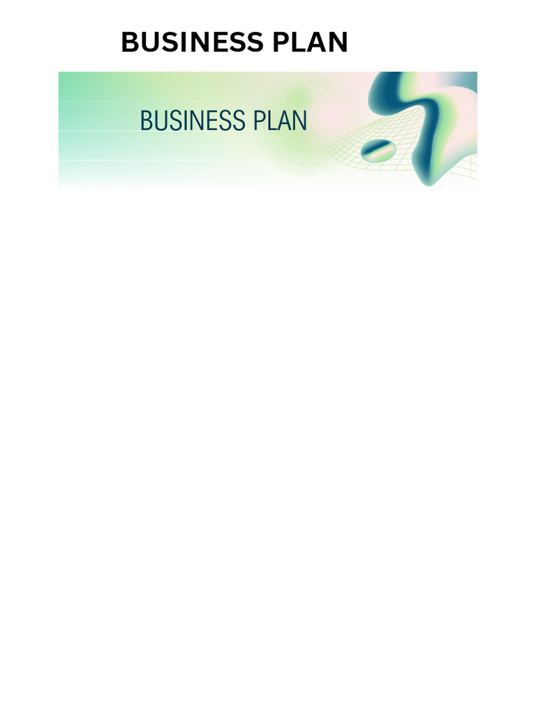 Comprehensive Business Plan Guide | PDF