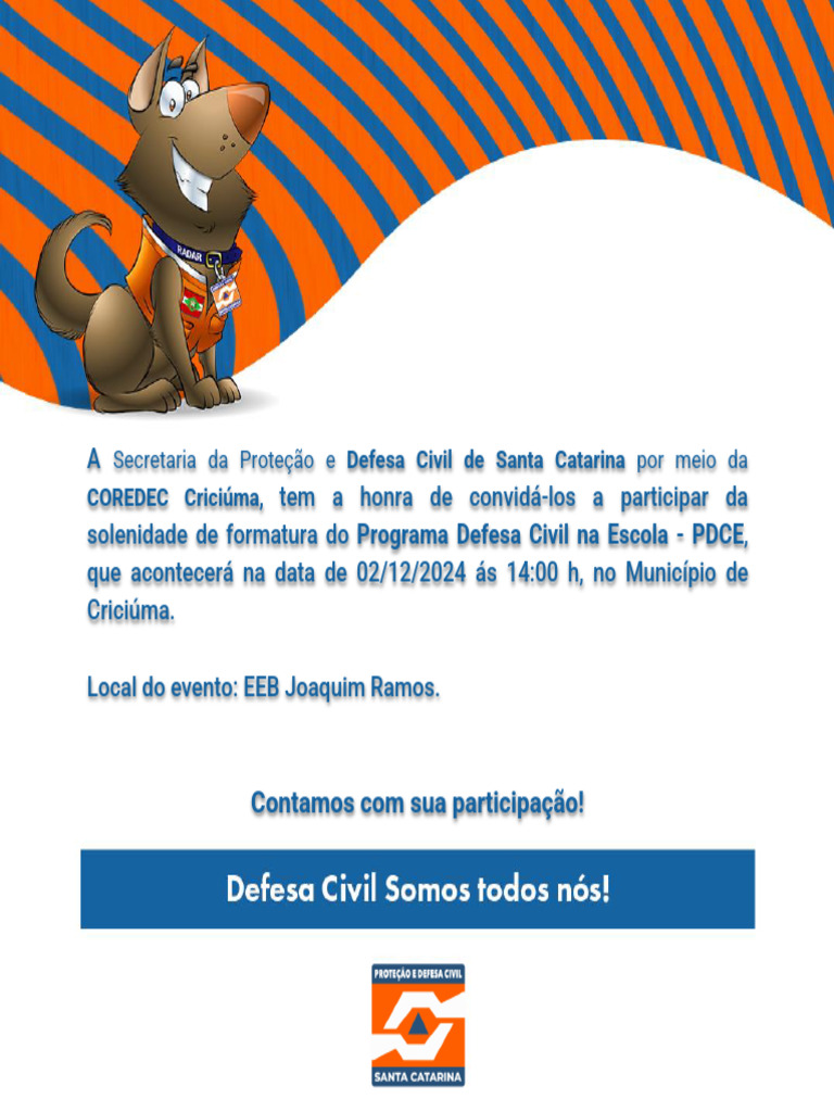 Convite_PDCE_Formaturas (1) | PDF