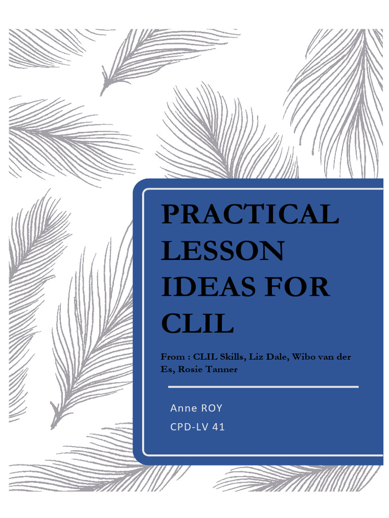 Activities for Clil | PDF | Question | Encyclopedias