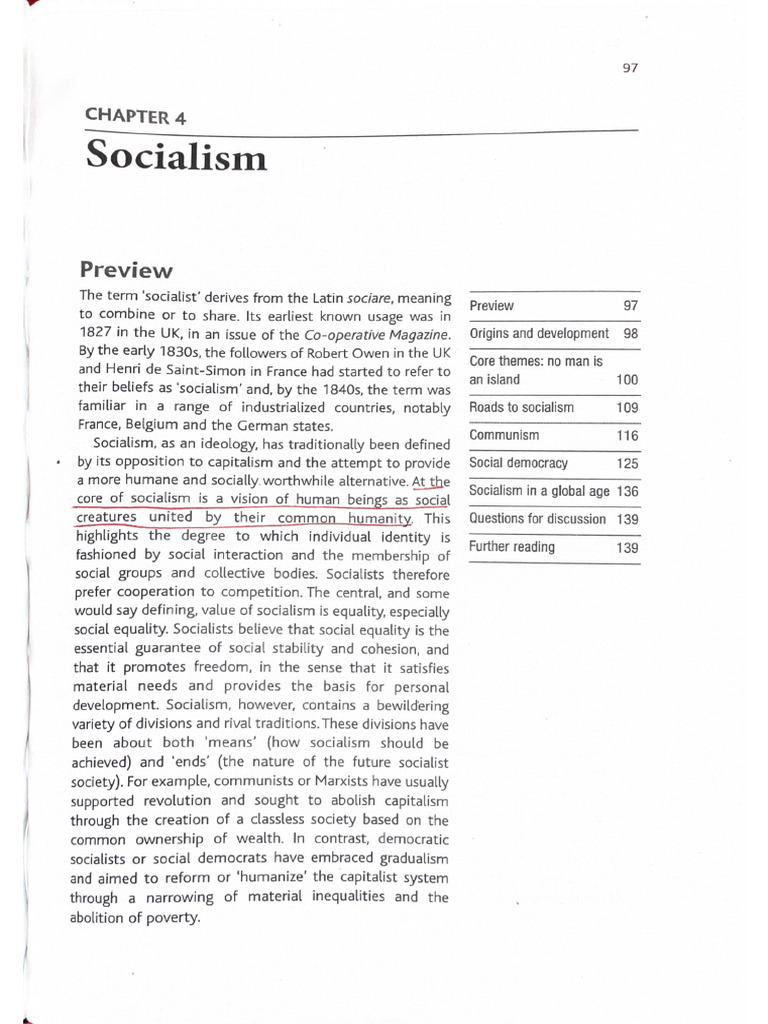 Socialism Communism Pdf
