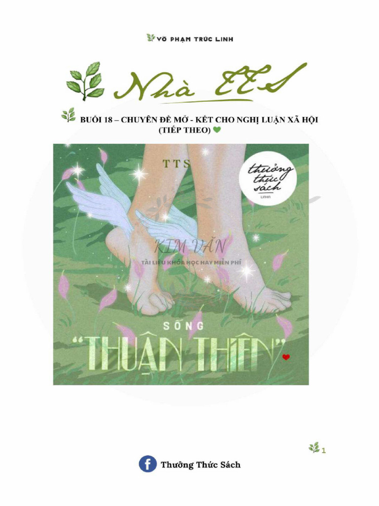 TTS - Buoi 18 - Cong Thuc Nghi Luan Xa Hoi | PDF