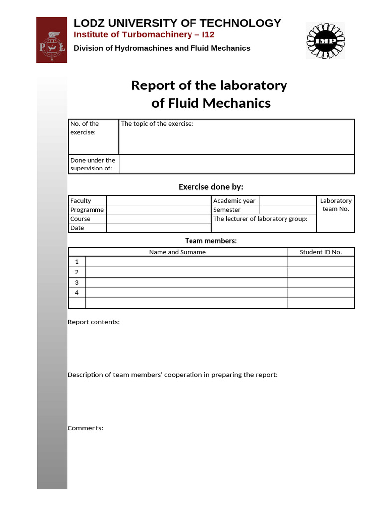First Page FM Report | PDF