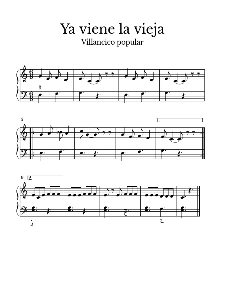 Ya viene la vieja | PDF