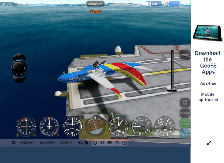 GeoFS - Fly in Your Web Browser 2 | PDF