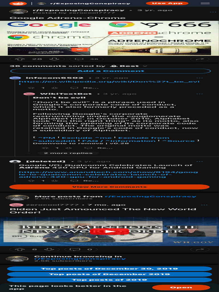 Google Adreno-Chrome RExposingConspiracy | PDF