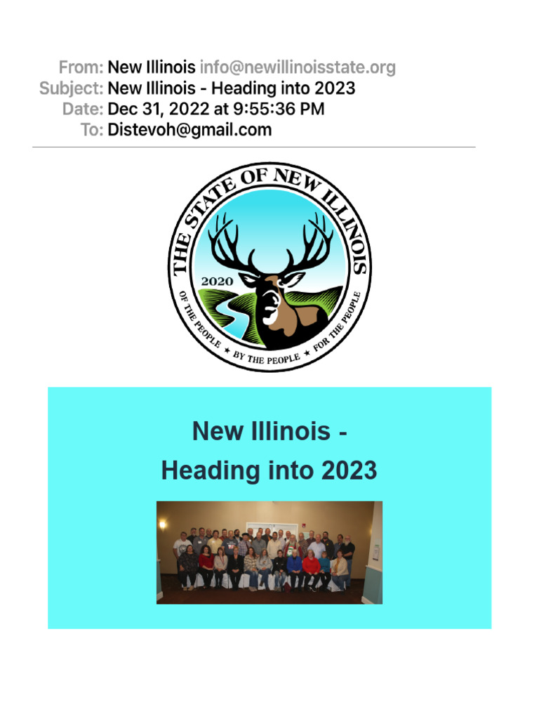 New Illinois - Heading Into 2023 | PDF | Politics Of The United States ...