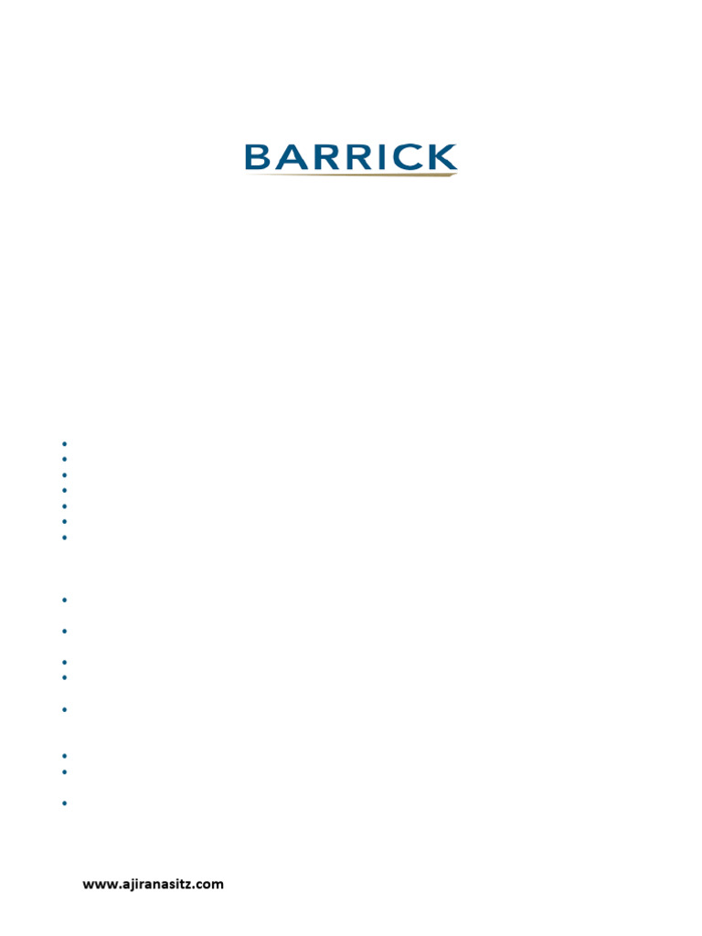 BARRIC New JOB | PDF | Business