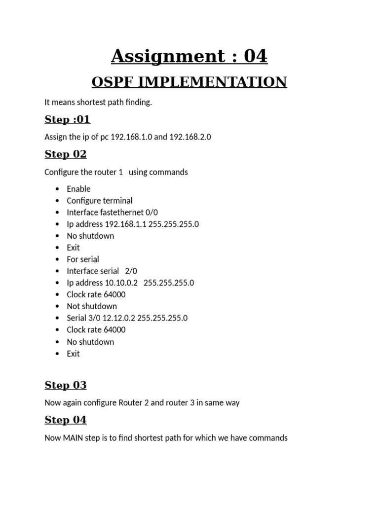 Cn Assignment 004 Pdf Computing Computer Network 3028