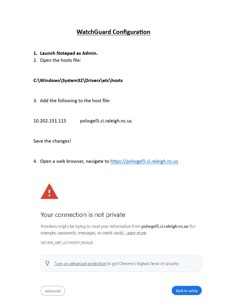 How To Configure WatchGuard URL 2 | PDF
