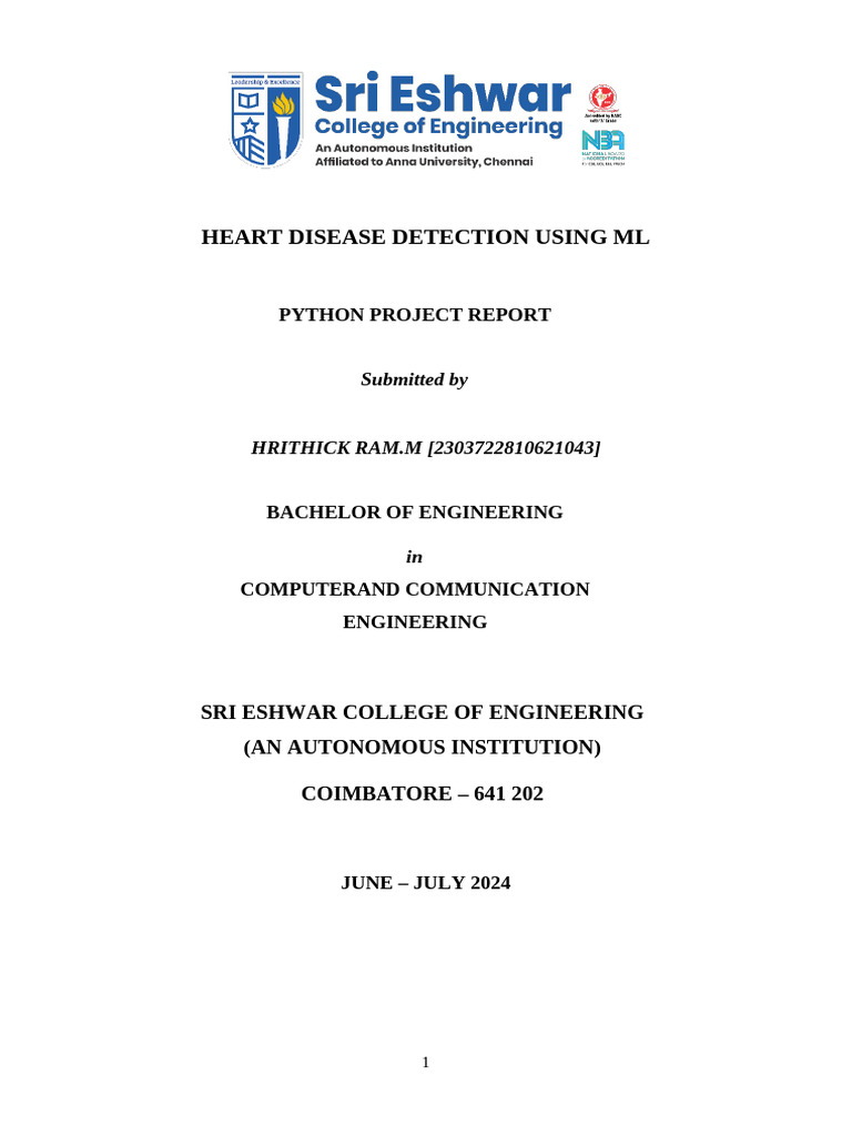 Report - Mini ProjectFINAL | PDF | Principal Component Analysis ...