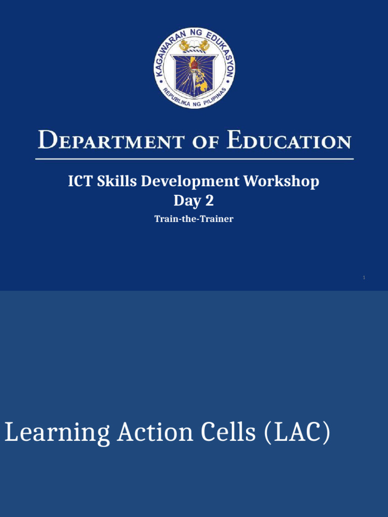 ICT Skills Development Training - Day 2 | PDF | Learning | Educational Technology