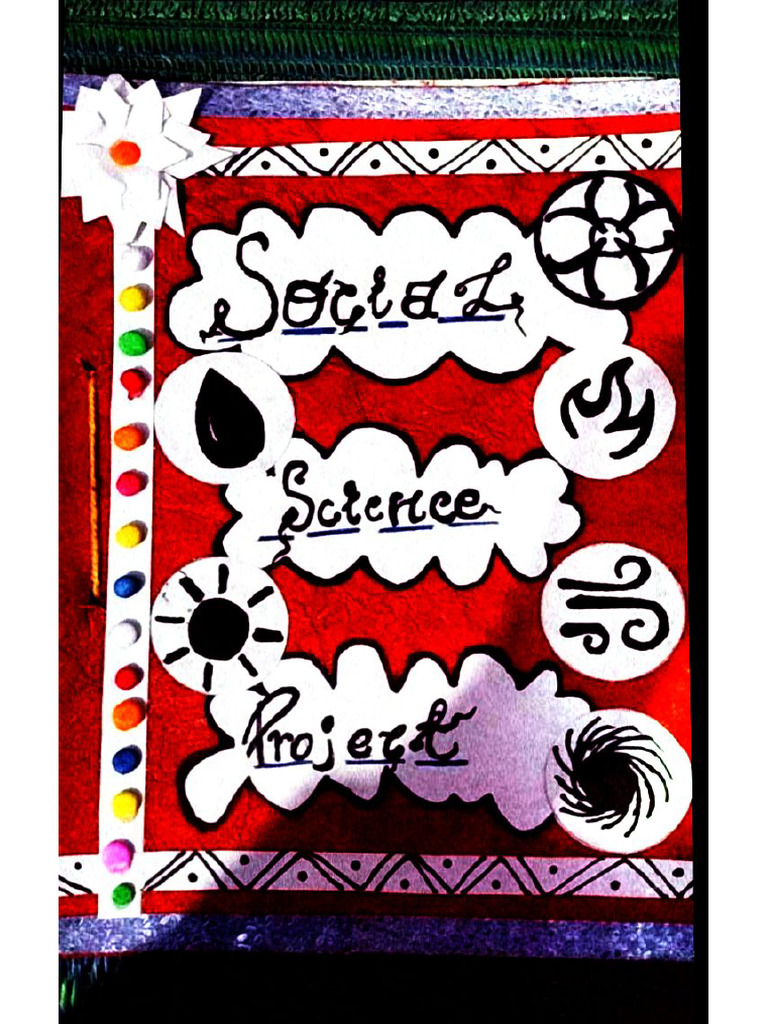 SOCIAL SCIENCE PROJECT FILE ON THE TOPIC- NATURAL DESASTERS | PDF