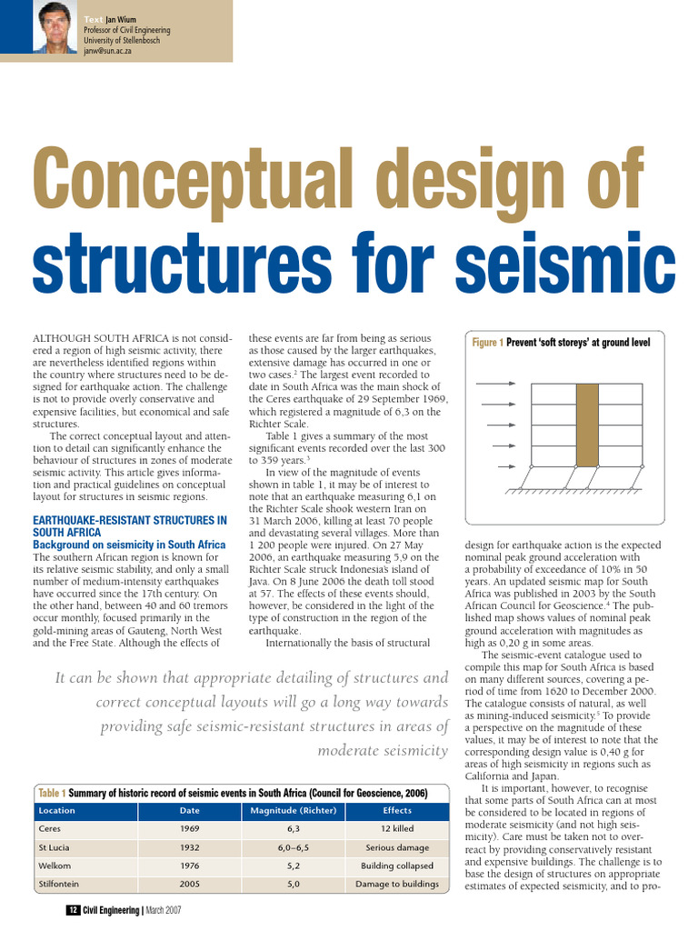 Seismic Conceptual - Design - of - Structures | PDF | Earthquake ...