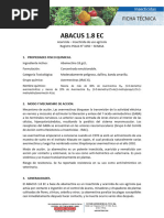 Abamax 1.8 Etiqueta 26-07-2022 | PDF | Pesticida | Agua