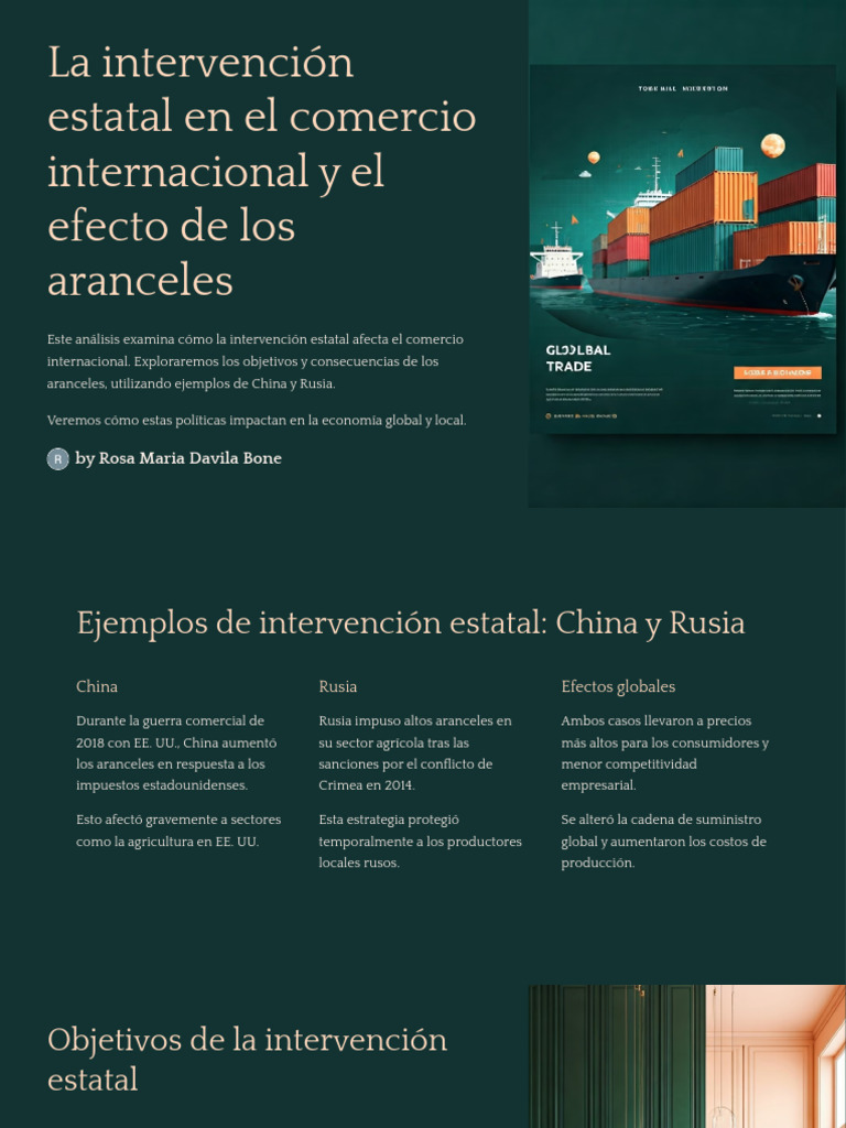 106456824 La Intervencion Estatal en El Comercio Internacional y El ...