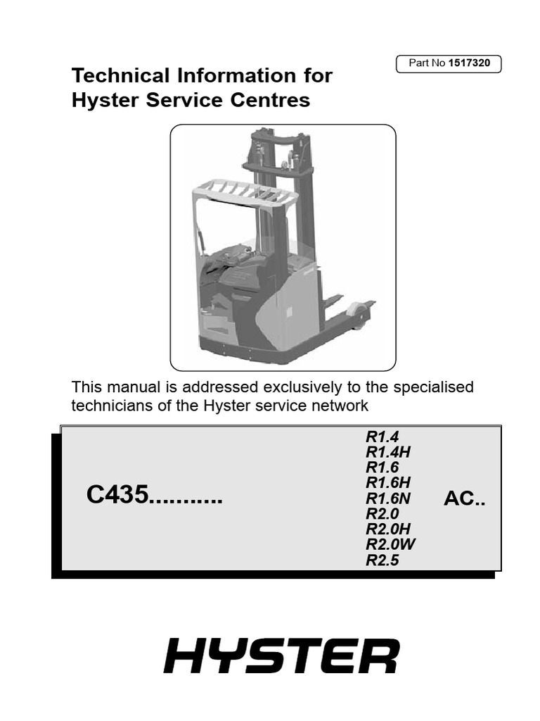 Matrix (C435) (2002) - Manual de Serviço | PDF | Elevator | Brake