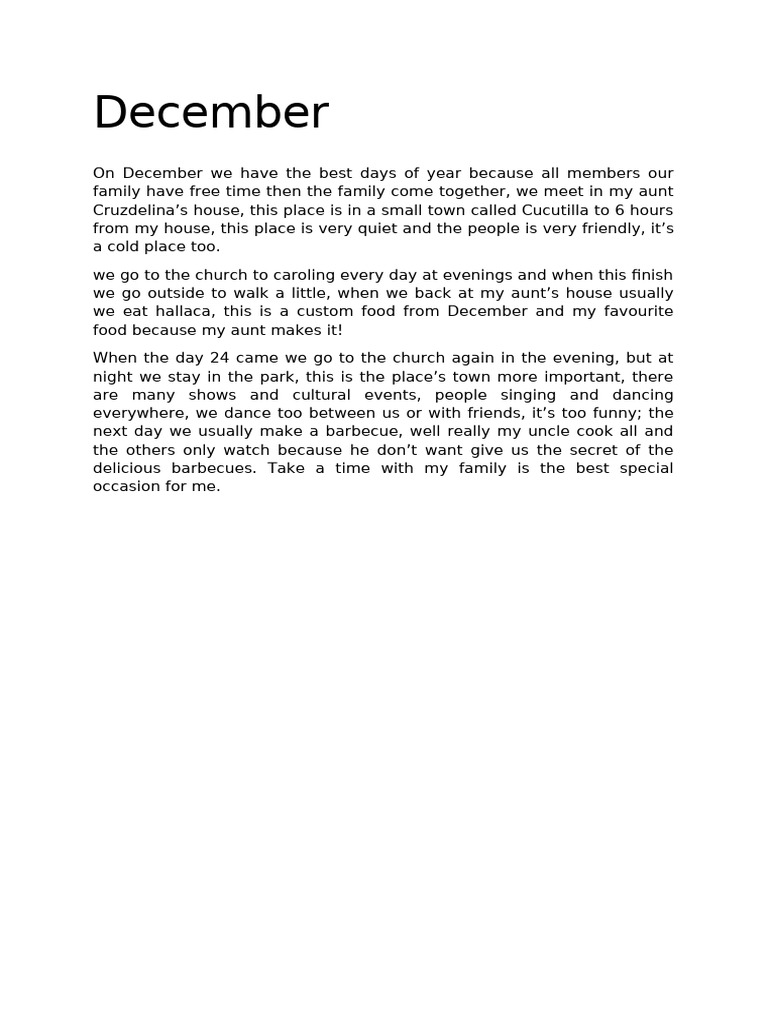 Describing An Event | PDF