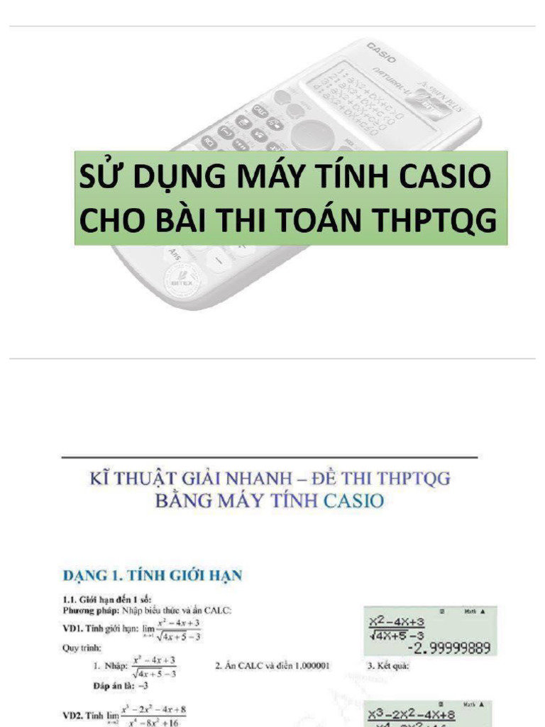 NG D NG Casio | PDF