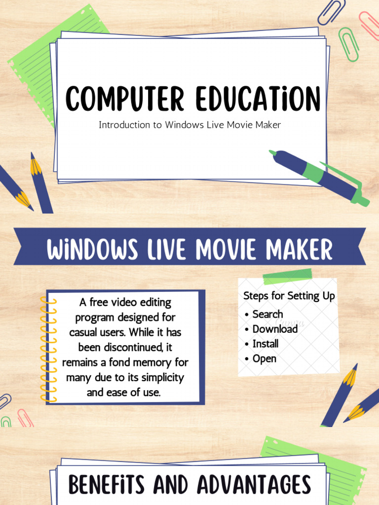 Introduction to Windows Live Movie Maker | PDF