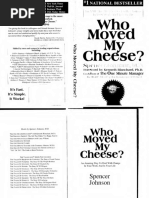 Who Moved My Cheese | PDF