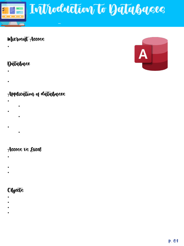09-Handouts-Databases | PDF