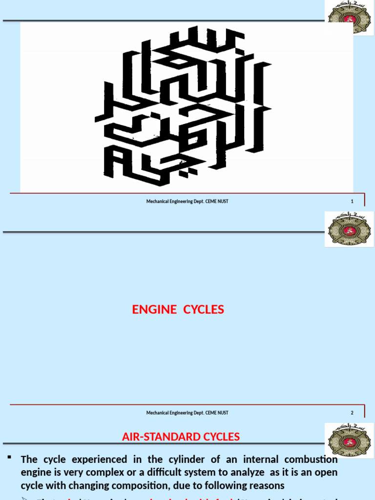 CH-3, Engine Cycles | PDF | Engines | Diesel Engine
