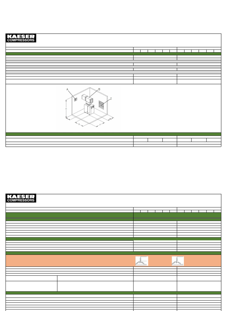 Installation Data Sheet Example | PDF | Air Conditioning | Manufactured ...