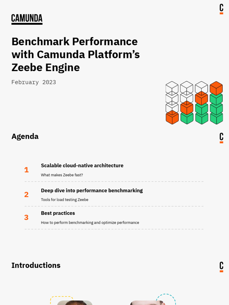 Benchmark Performance with Camunda Platforms Zeebe Engine - Feb 2023 | PDF | Computing ...