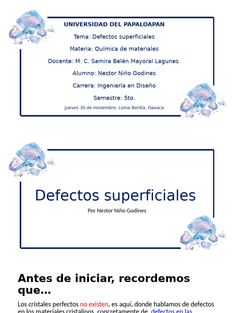 Defectos Superficiales en Cristales | PDF | Dislocación | Estructura ...