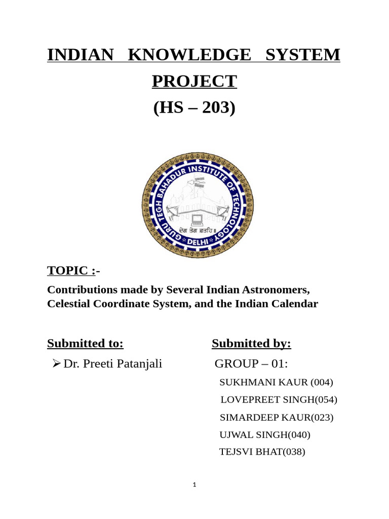 Indian Knowledge System | PDF | Planets | Zodiac