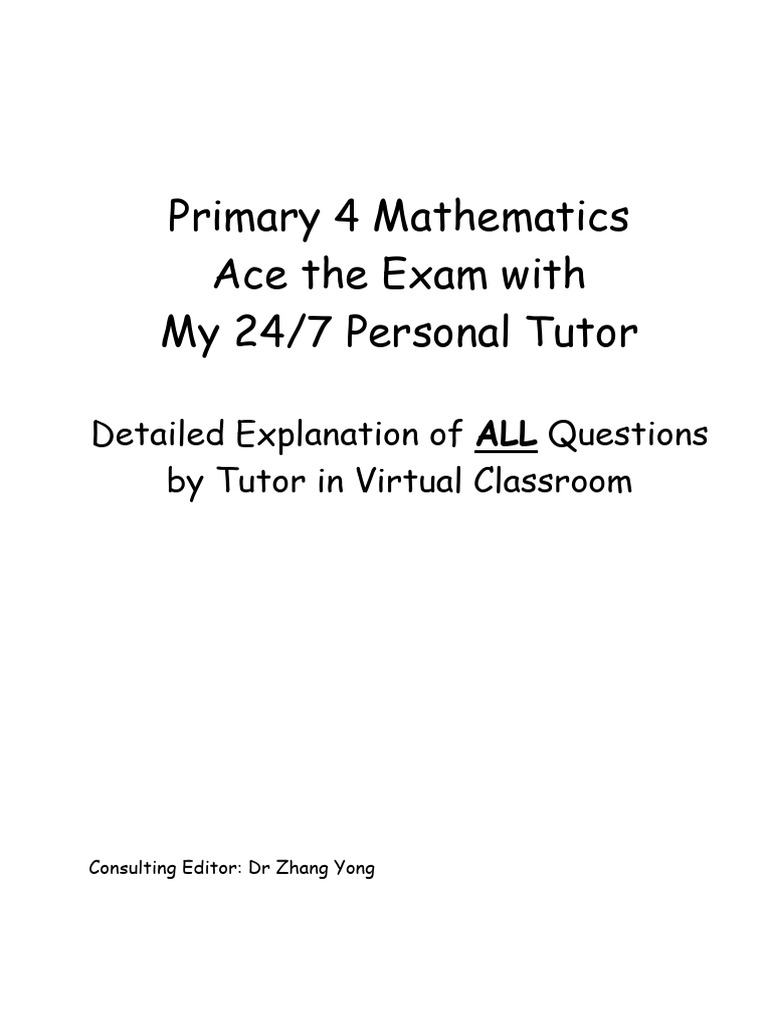 Outreach p4 Math | PDF | Area | Length