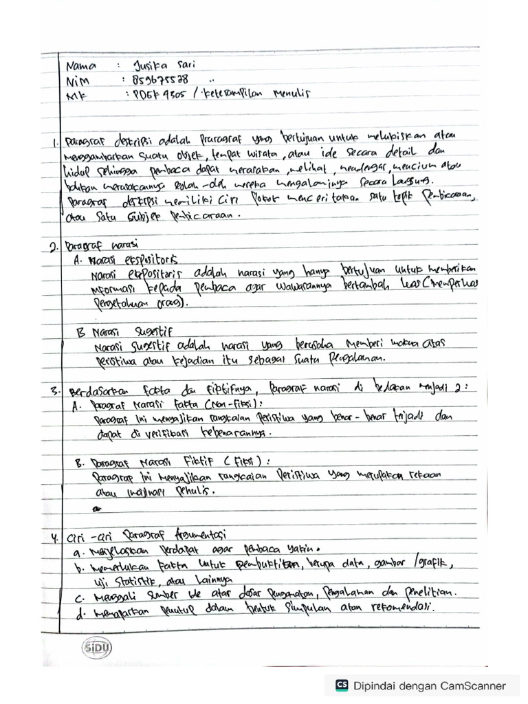 Tugas 3 Keterampilan Menulis | PDF