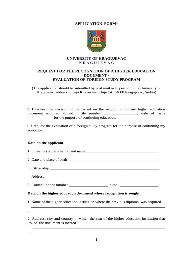 Recognition_UNIKG | PDF | Diploma | Educational Stages