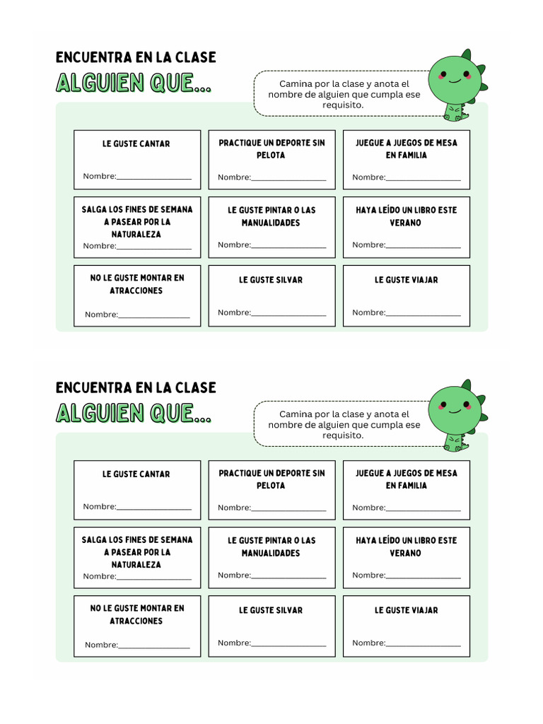 Encuentra A Alguien Que... | PDF