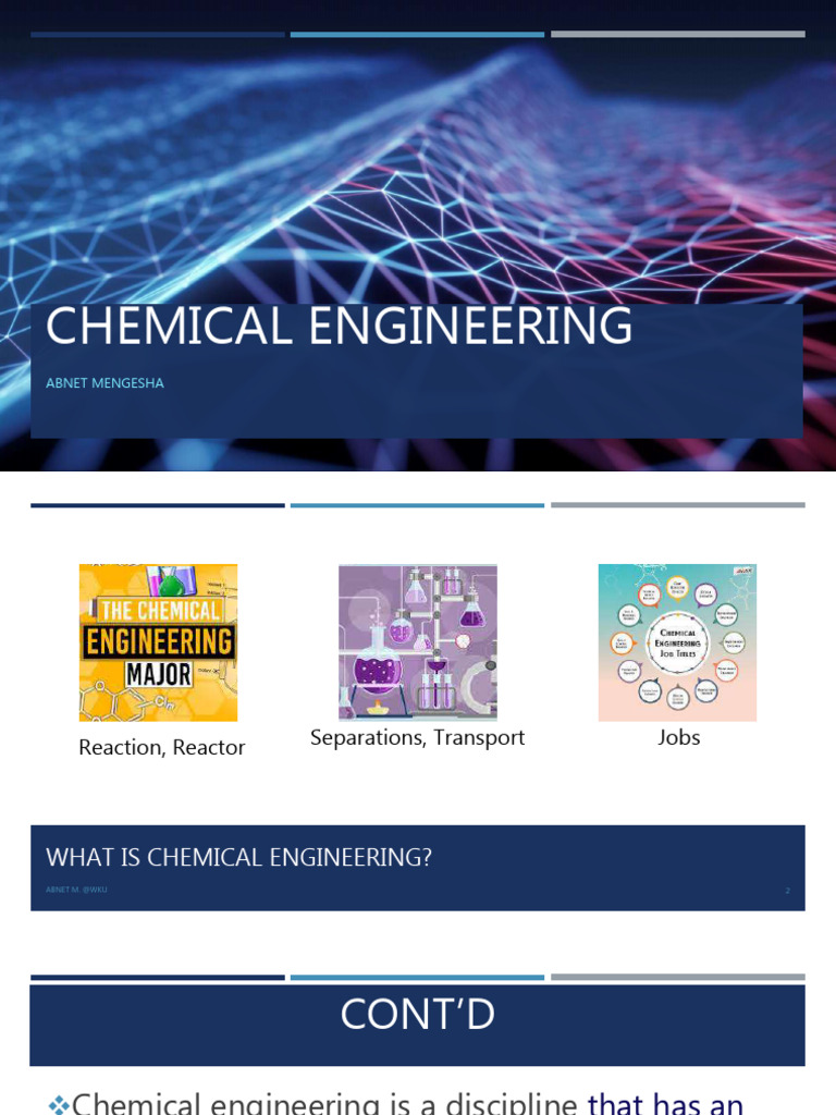 Overview of Chemical Engineering Careers | PDF
