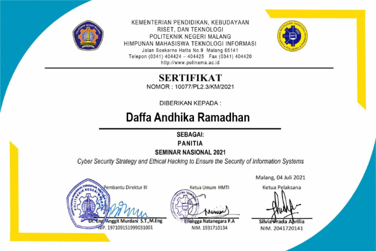 Daffa Andhika Ramadhan | PDF